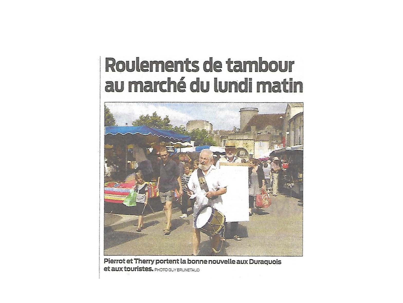 LES PASSEURS DE MÉMOIRE DU PAYS DE DURAS: ROULEMENT DE TAMBOUR AU ...